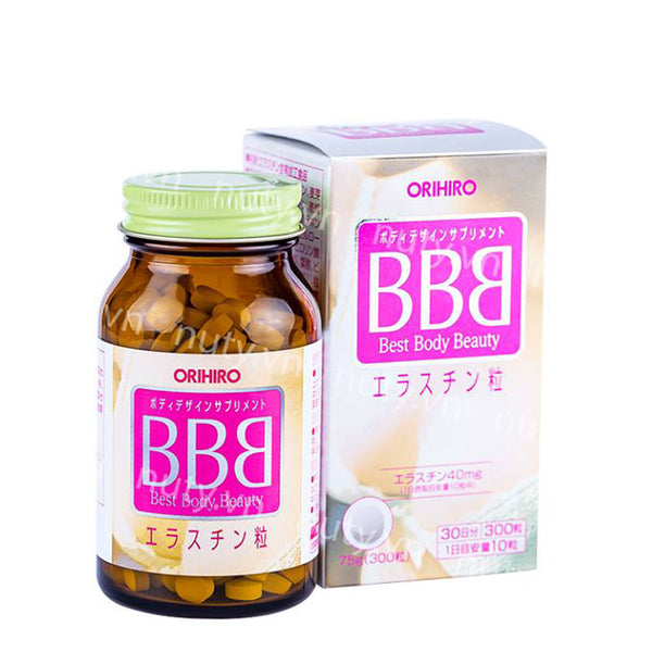 Orihiro Bbb Best Body Beauty Puerperal 75g 300-Tablets – Damode USA